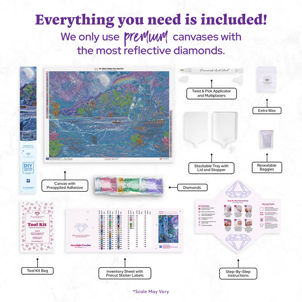 Moonlight Paradise – Diamond Art Club