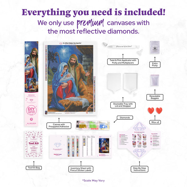 Nativity Scene – Diamond Art Club