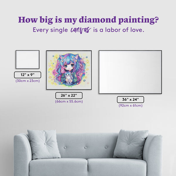 Neon Neko – Diamond Art Club