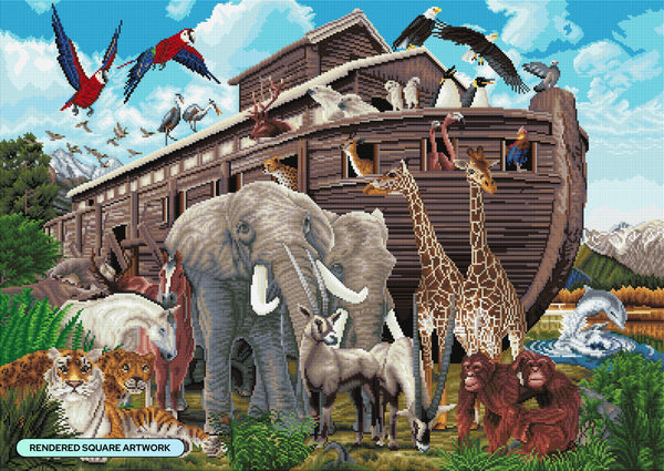 Noahs Ark Mural