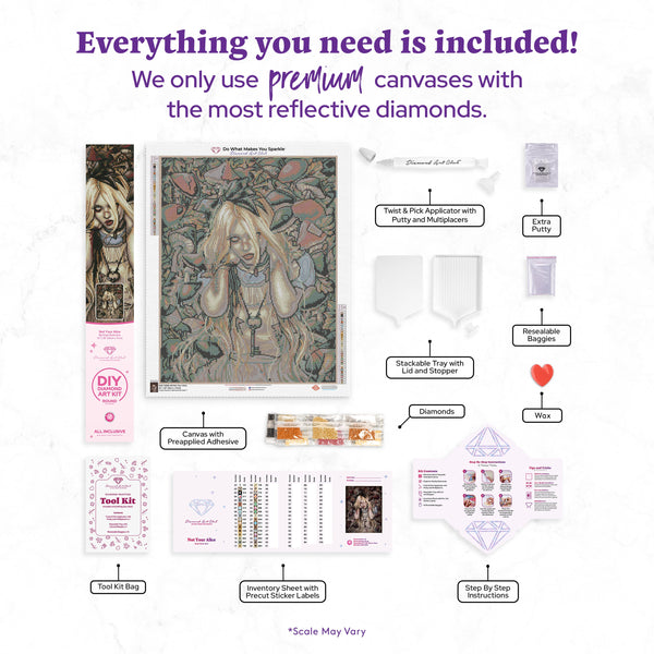 Not Your Alice – Diamond Art Club