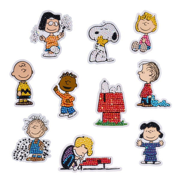 Peanuts™ Diamond Painting Stickers (Set of 10) – Diamond Art Club