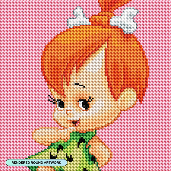 Pebbles Flintstone – Diamond Art Club