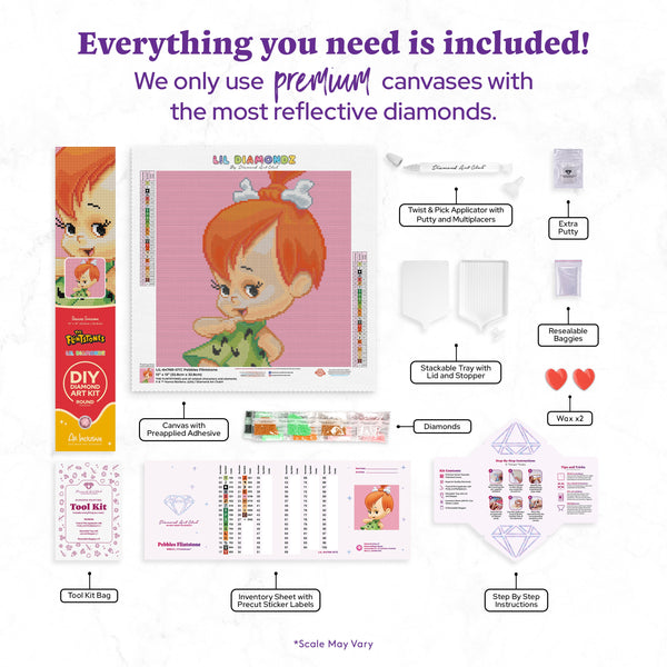 Pebbles Flintstone – Diamond Art Club