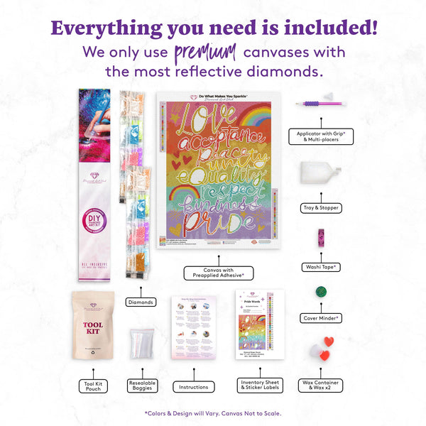 Pride Words – Diamond Art Club