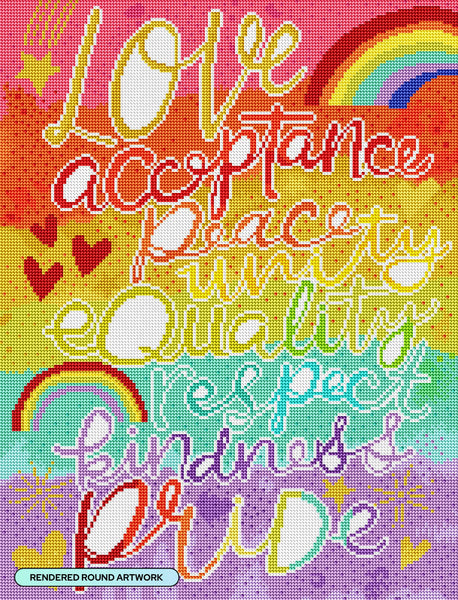 Pride Words – Diamond Art Club