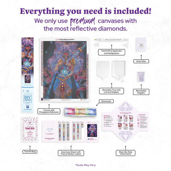 Psychic Moon Warrior – Diamond Art Club