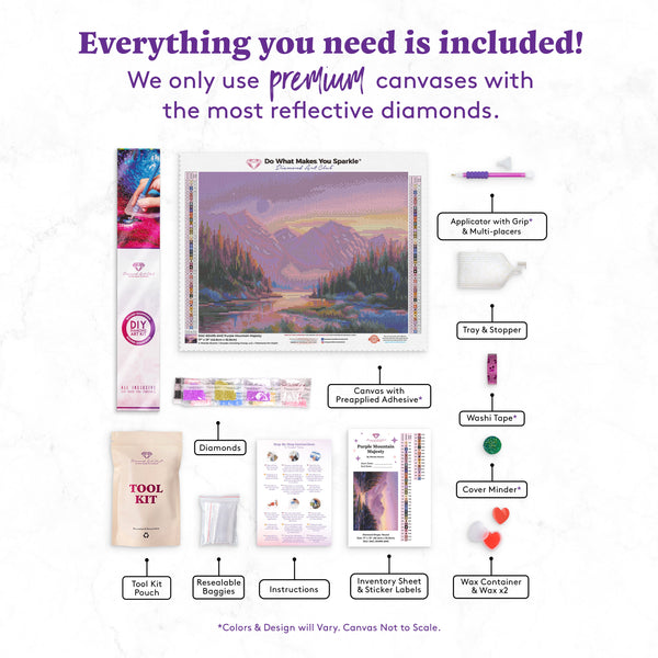Purple Mountain Majesty – Diamond Art Club