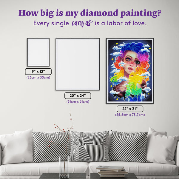 Rainbow Girl – Diamond Art Club