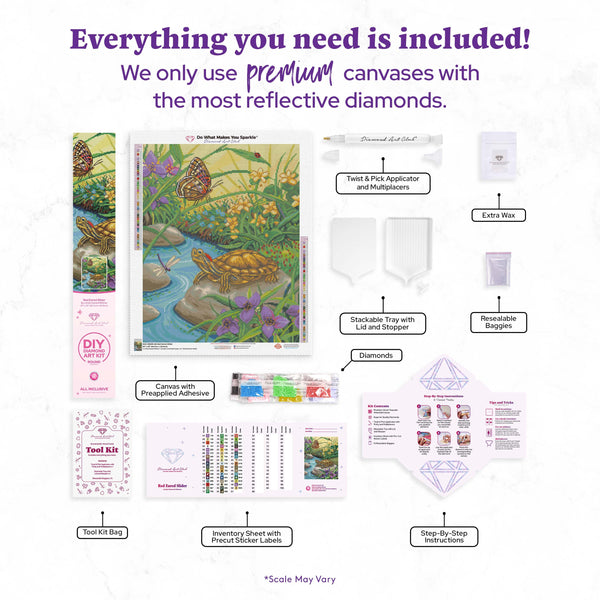 Red Eared Slider – Diamond Art Club