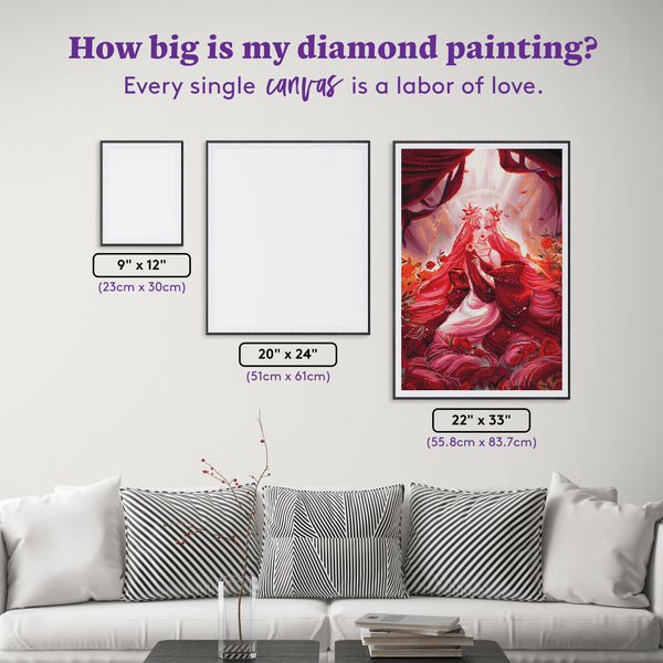 Red Moon – Diamond Art Club