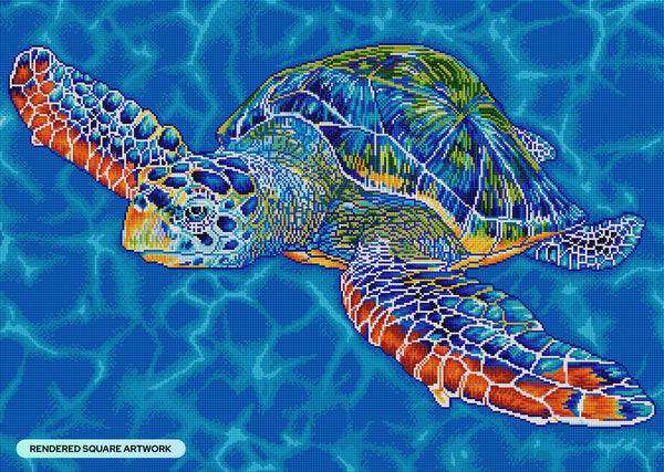 Sea Turtle – Diamond Art Club