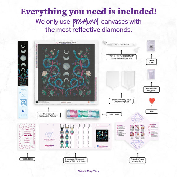 Serpent Moon – Diamond Art Club