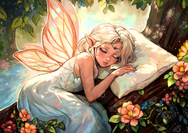 Sleepy Fairy – Diamond Art Club