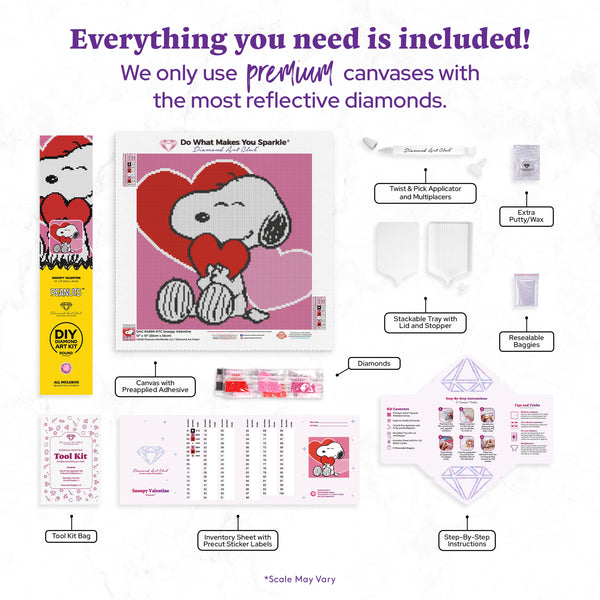Snoopy Valentine – Diamond Art Club