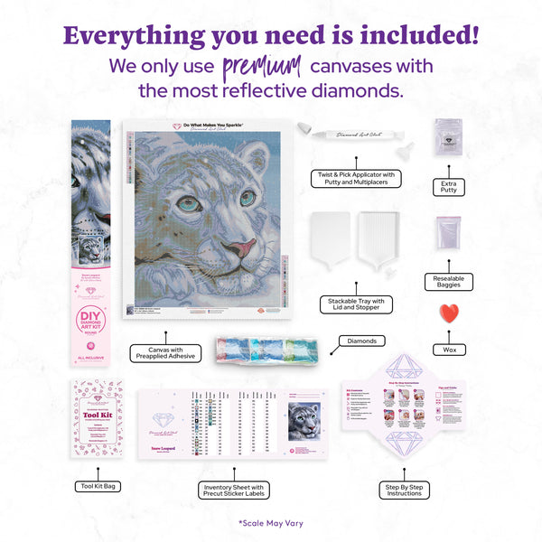 Snow Leopard – Diamond Art Club
