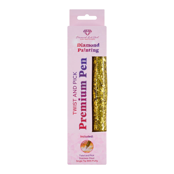 Twist And Pick Premium Pen - Solid Gold Dancing – Diamond Art Club