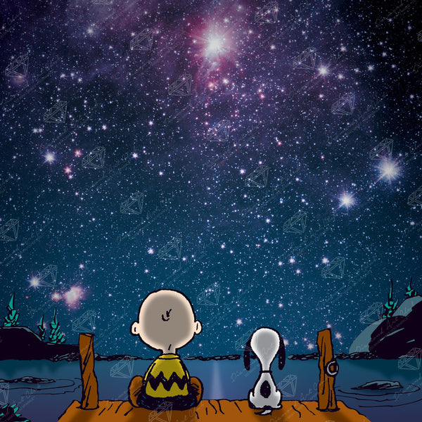 Spaced Out (Pre-Framed) – Diamond Art Club
