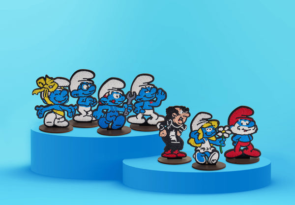 Sparkle Pals™ - The Smurfs™ Complete Set – Diamond Art Club