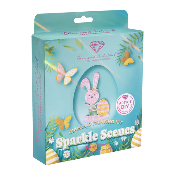 Sparkle Scenes - Easter Bunny – Diamond Art Club