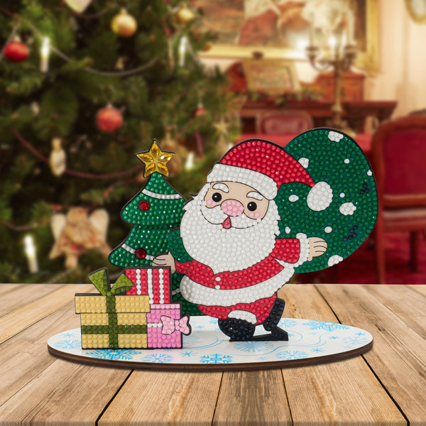 Sparkle Scenes - Jolly Old Elf – Diamond Art Club