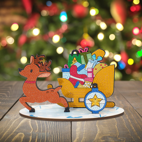 Sparkle Scenes - Loaded Sleigh – Diamond Art Club