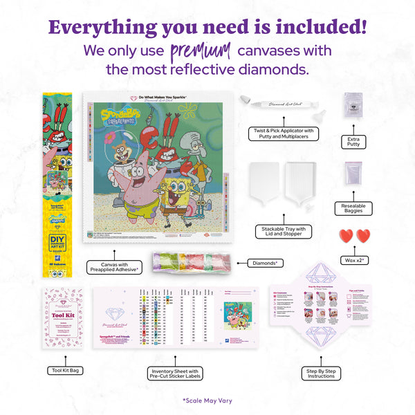 SpongeBob Diamond Painting | Diamond Art Club®