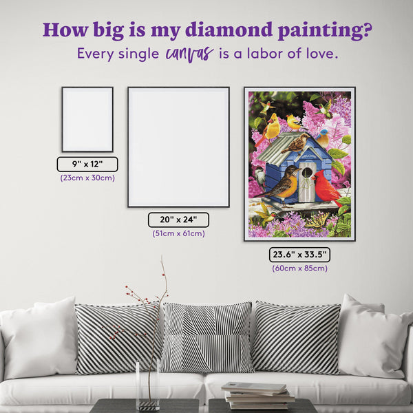 Spring Birdhouse – Diamond Art Club