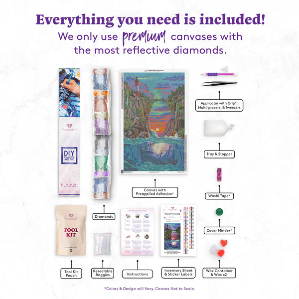 Sunset Crossing – Diamond Art Club