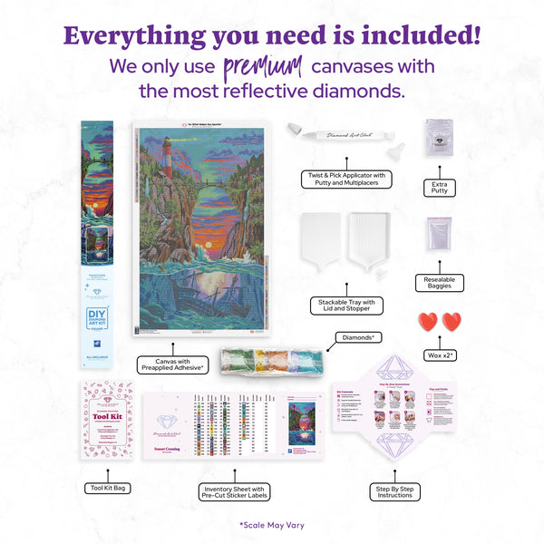Sunset Crossing – Diamond Art Club