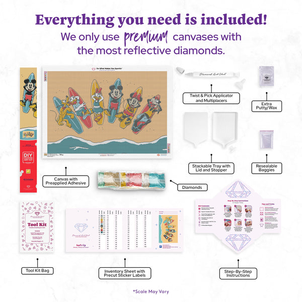 Surf's Up – Diamond Art Club
