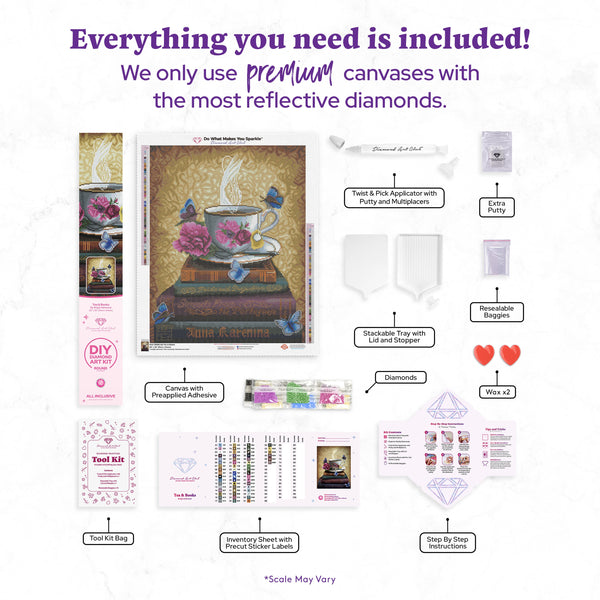 Tea & Books – Diamond Art Club