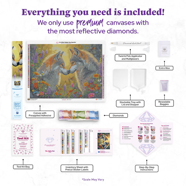 The Alpha Pair – Diamond Art Club
