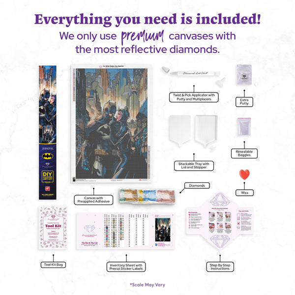 The Bat & The Cat – Diamond Art Club