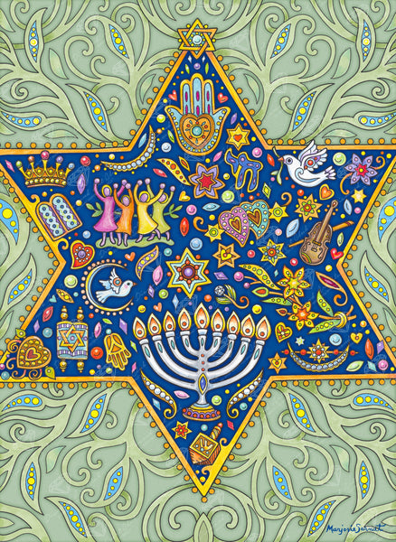 The Joy of Hanukkah Star – Diamond Art Club