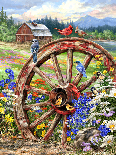 The Wagon Wheel – Diamond Art Club