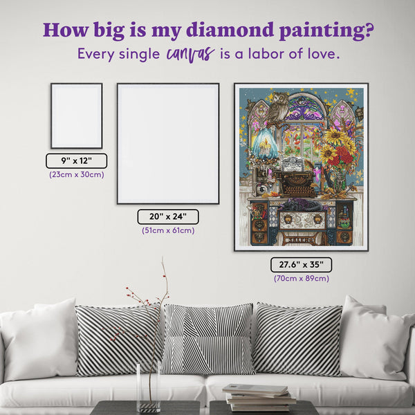 The Witch's Study Room – Diamond Art Club