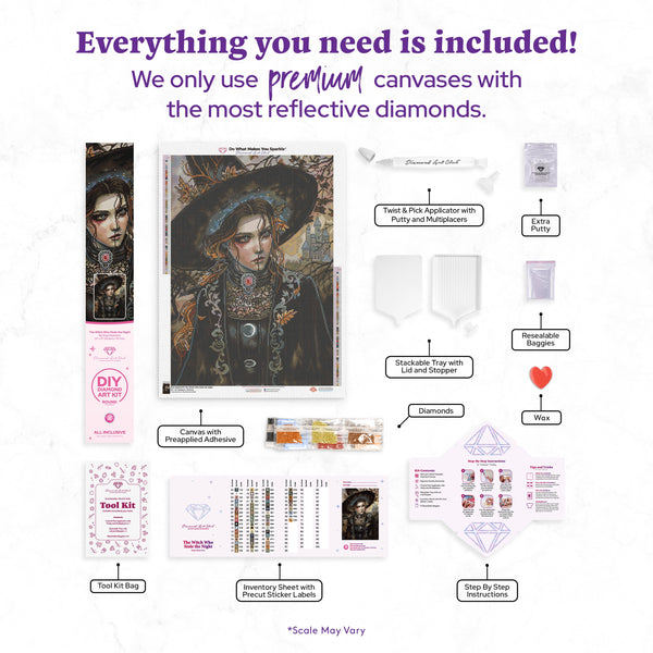 The Witch Who Stole the Night – Diamond Art Club