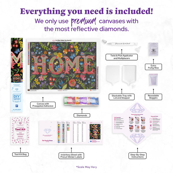 The Word is Home – Diamond Art Club