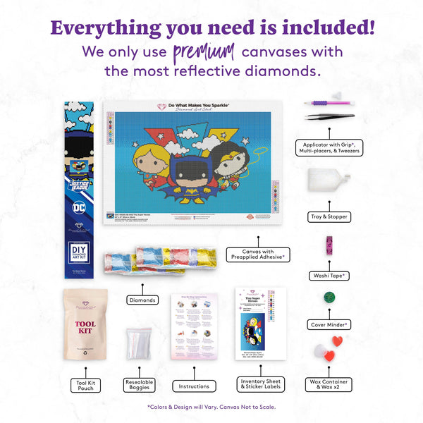 Tiny Super Heroes – Diamond Art Club