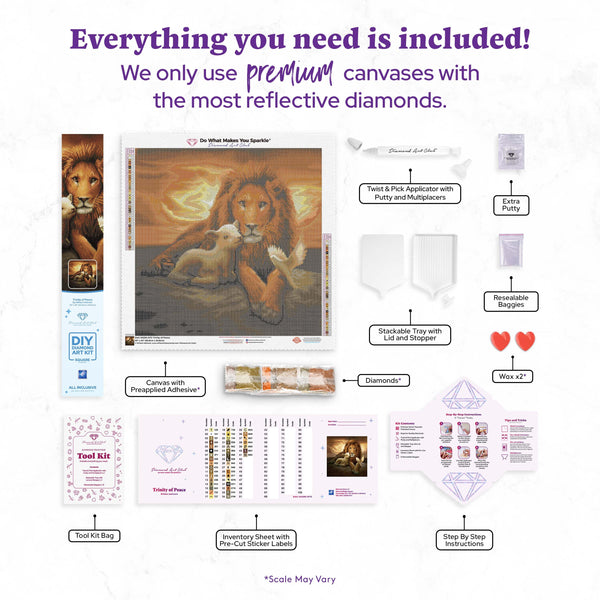 Trinity of Peace – Diamond Art Club