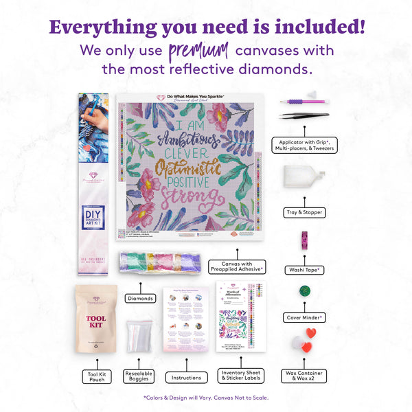 Words of Affirmation – Diamond Art Club