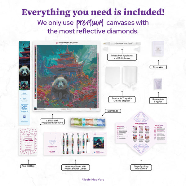 Zen Panda – Diamond Art Club