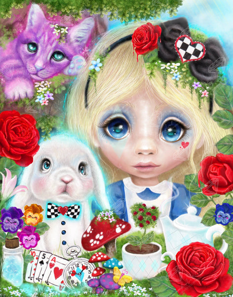 A Curious Girl – Diamond Art Club