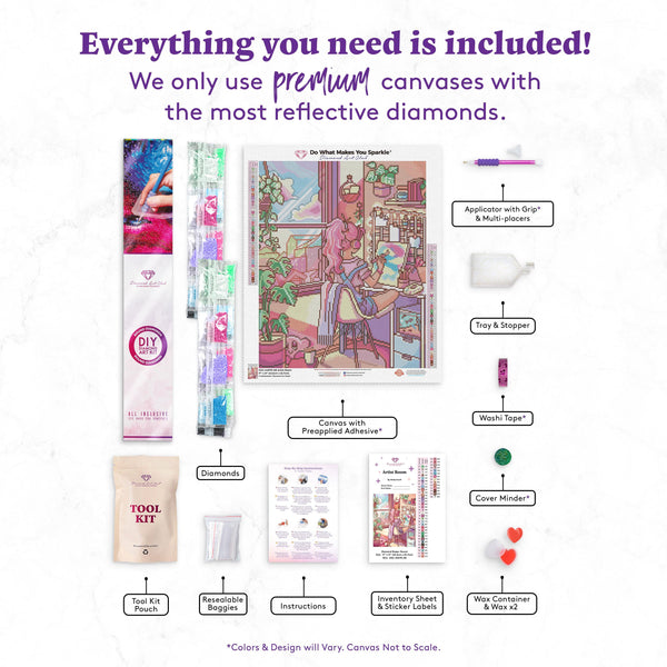 Artist Room Diamond Painting | Diamond Art Club®