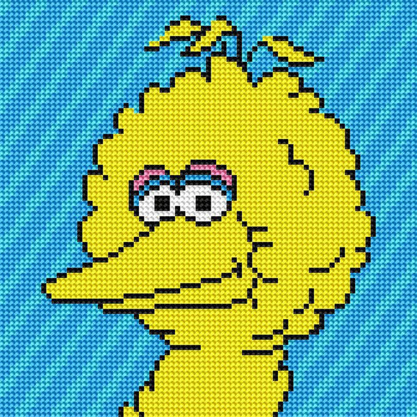Big Bird™ Portrait – Diamond Art Club