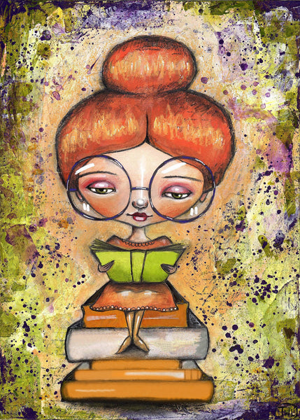 Bookworm Girl – Diamond Art Club