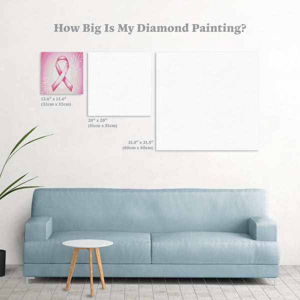 Breast Cancer Awareness Ribbon – Diamond Art Club