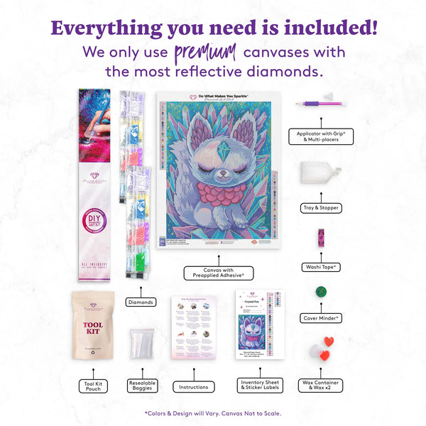 Crystal Fox – Diamond Art Club