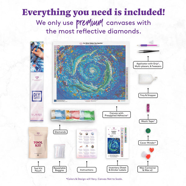 Dolphin Vortex – Diamond Art Club